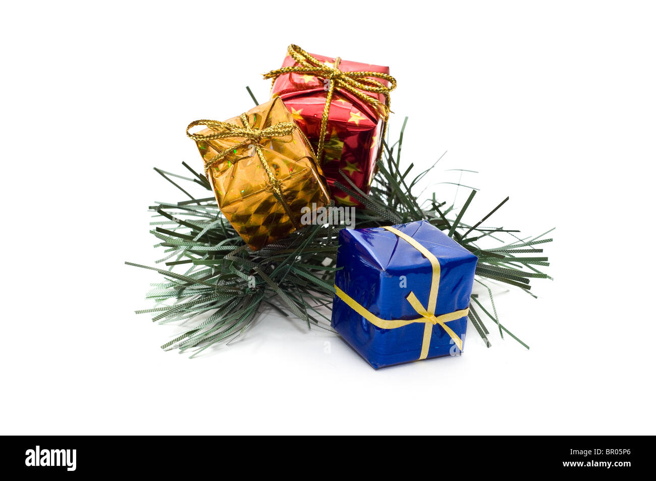 Gift box holding small Cut Out Stock Images & Pictures - Alamy