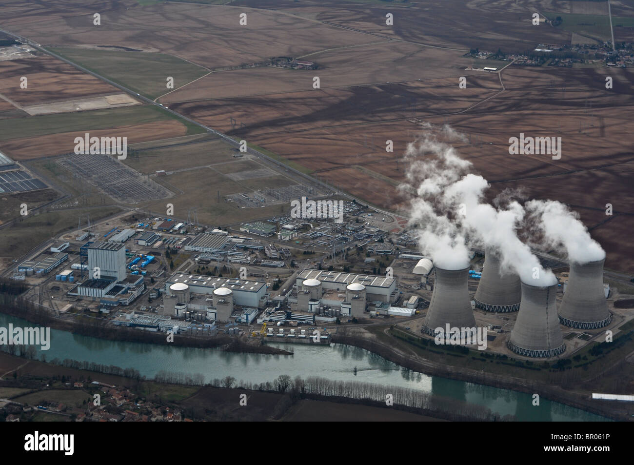 French power plant Stock Photo - Alamy