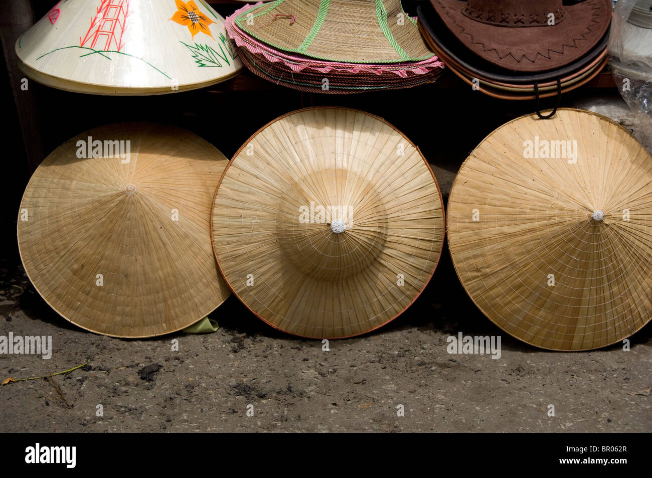 Vietnam, Da Nang. Old imperial capital city of Hue. Typical Vietnamese ...