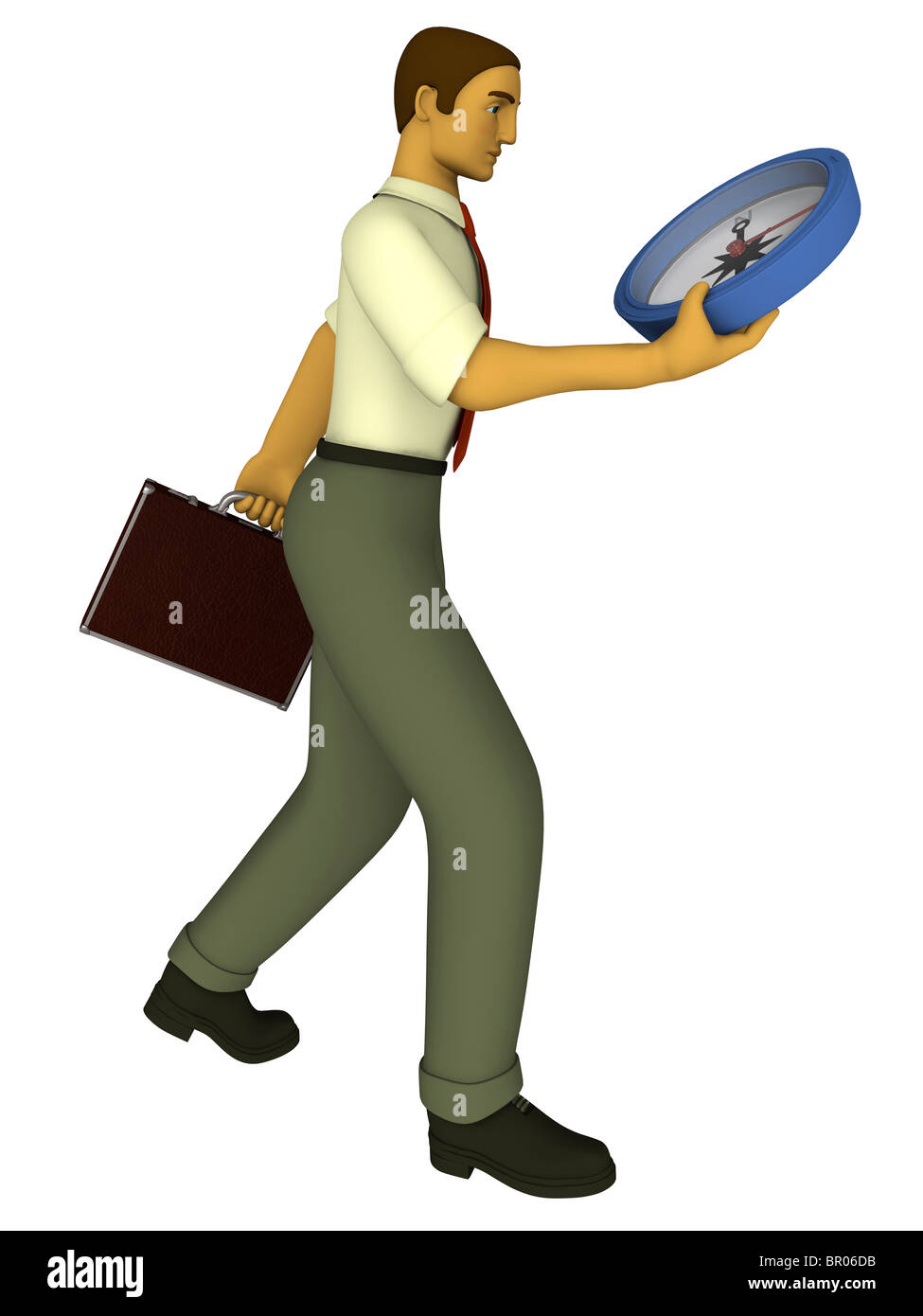 Being directed Cut Out Stock Images & Pictures - Alamy