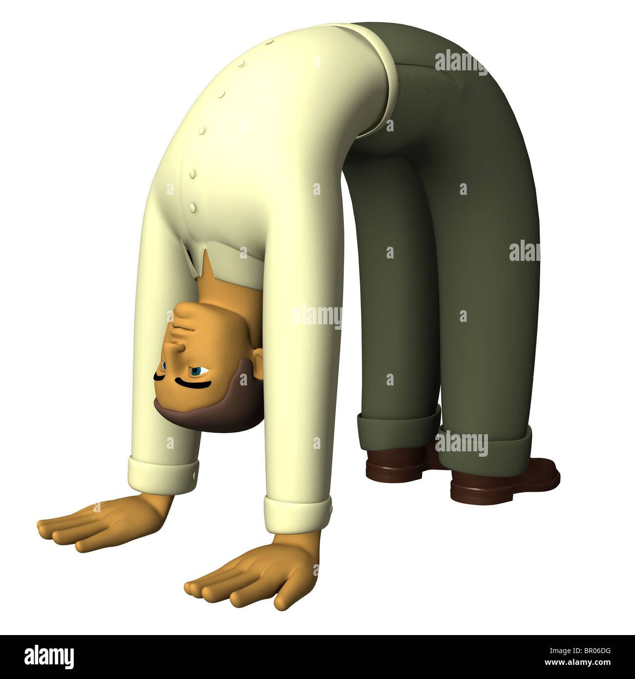 The illustrated man back hi-res stock photography and images - Alamy