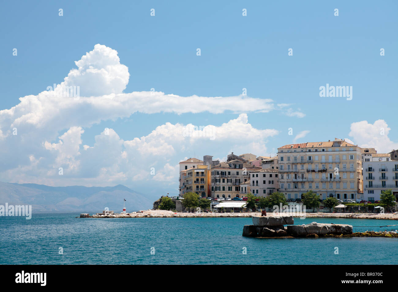Corfu port and harbour hi-res stock photography and images - Alamy