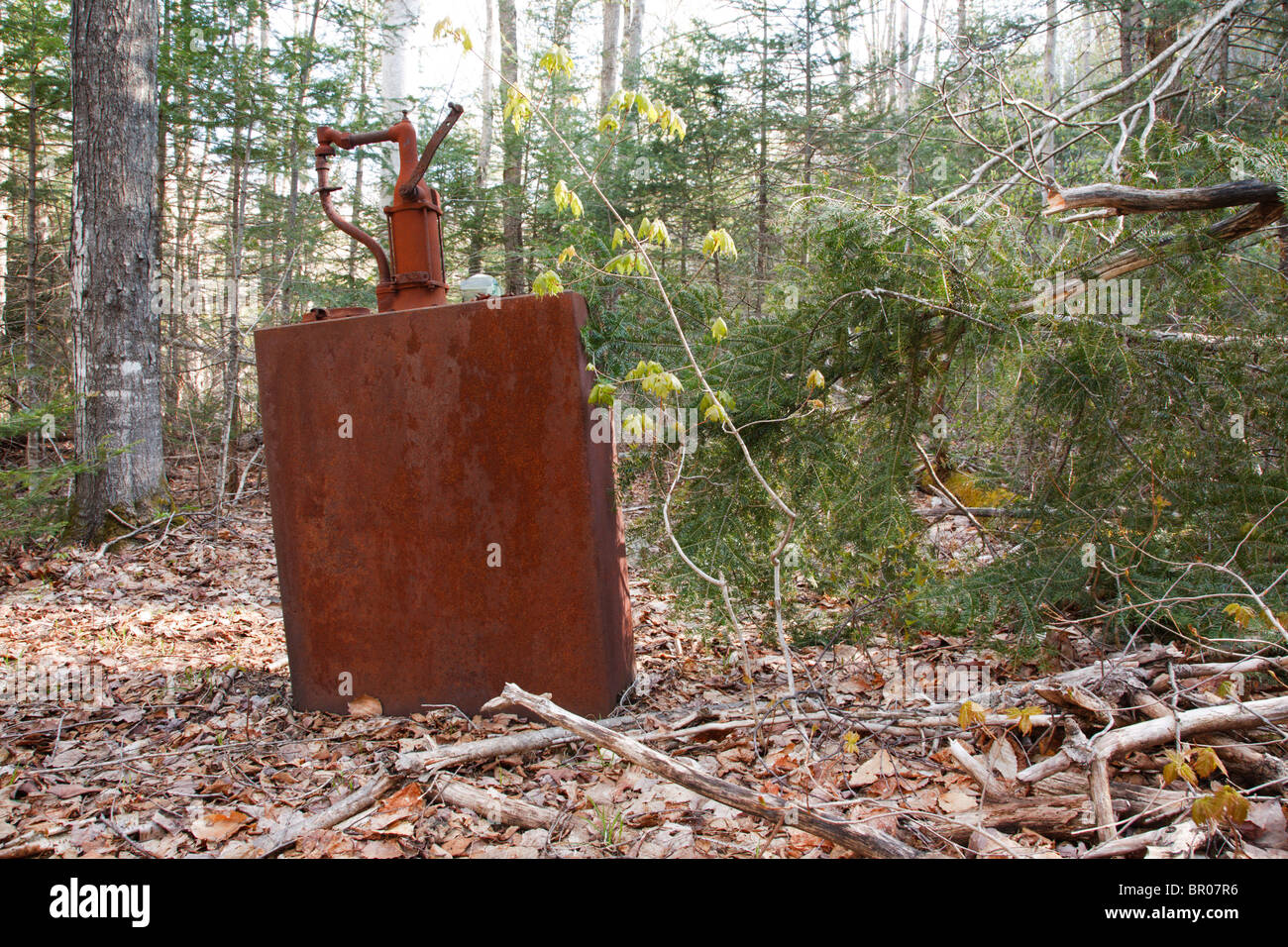 Mad River Drainage Logging Era - Artifacts at Camp 5 in Waterville, New ...