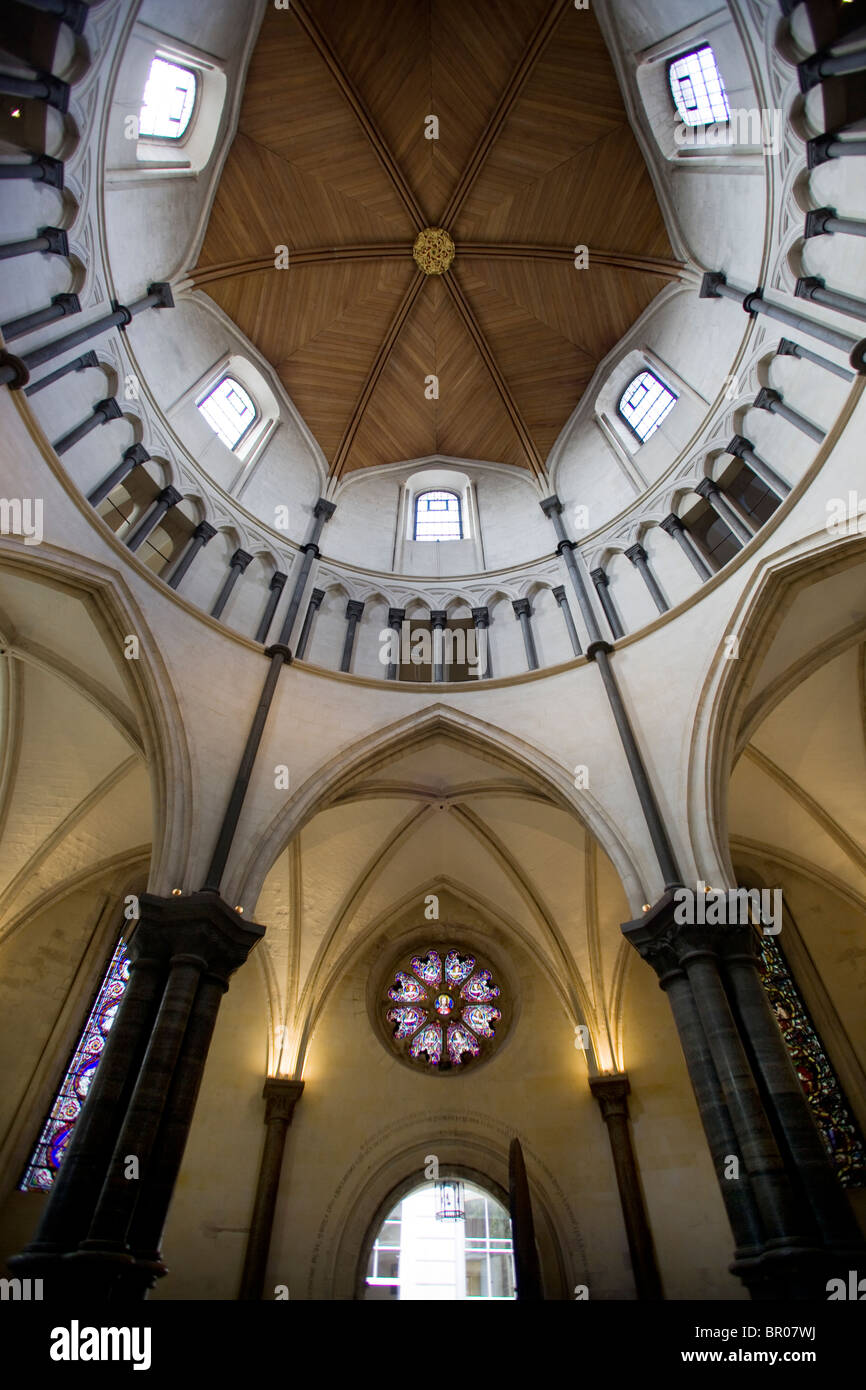 Temple Church Inner Temple London UK Stock Photo - Alamy