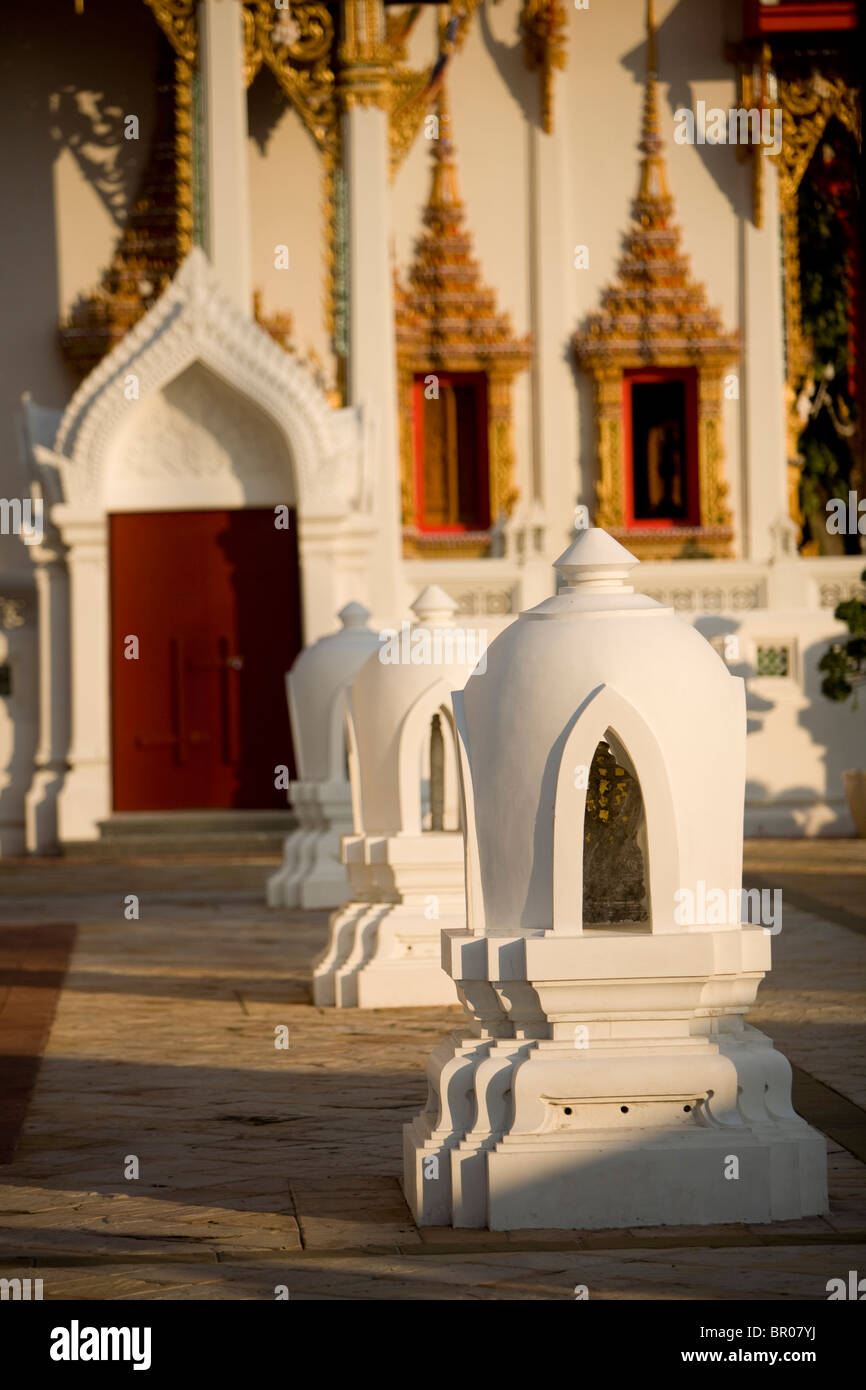 Wat at sunset Stock Photo - Alamy