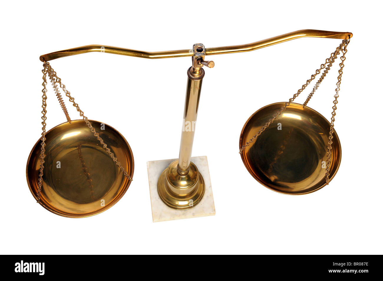 Weight scales from high angle view isolated over white background Stock ...