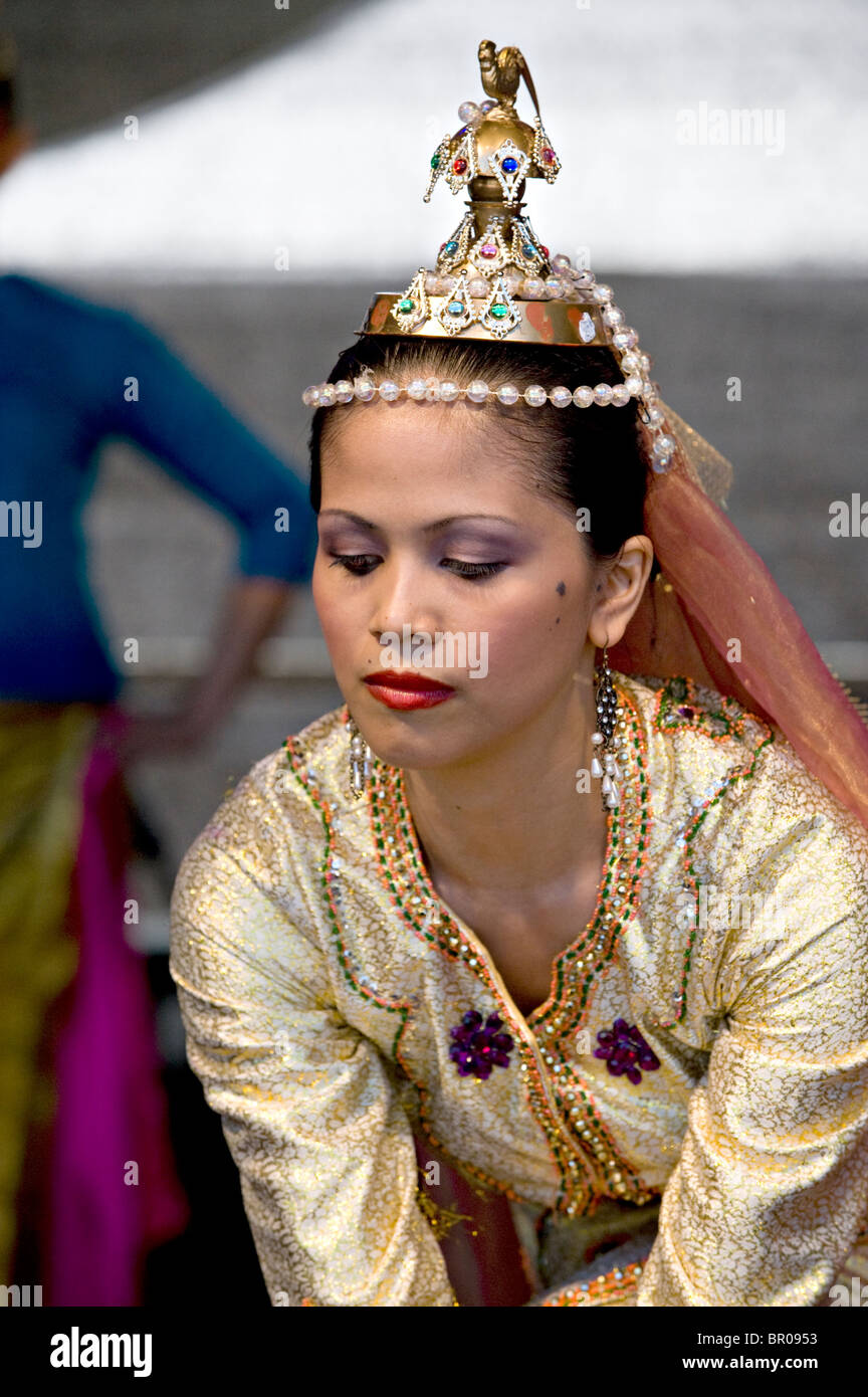 A member of the Filipino Dance Group Lahing Kayumanggi at the Tunbridge ...