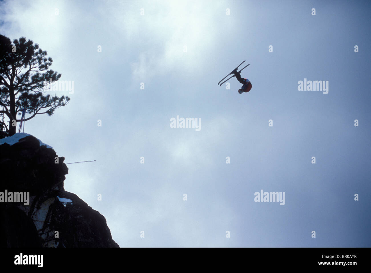 Doing a back flip hi-res stock photography and images - Alamy