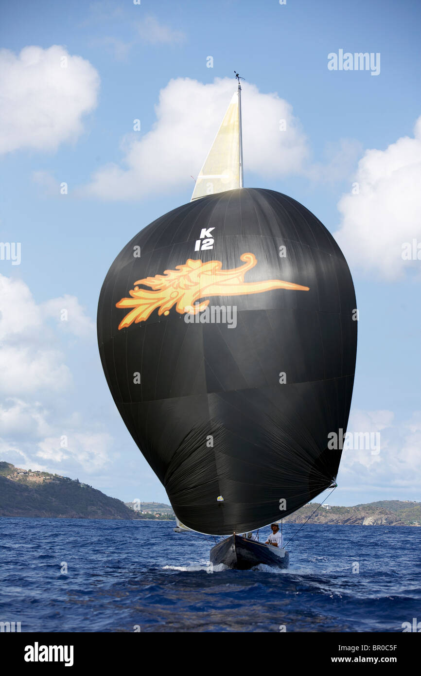 Downwind sail with spinnaker hi-res stock photography and images - Alamy