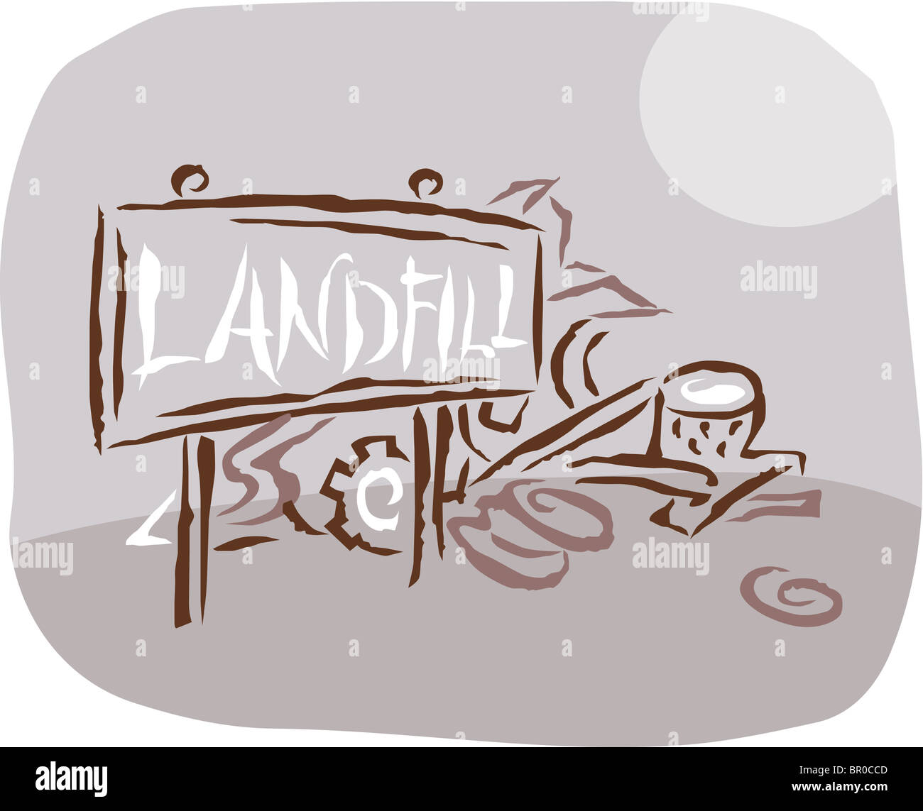 Cartoon Drawing Trash Can Stock Photos & Cartoon Drawing Trash Can ...