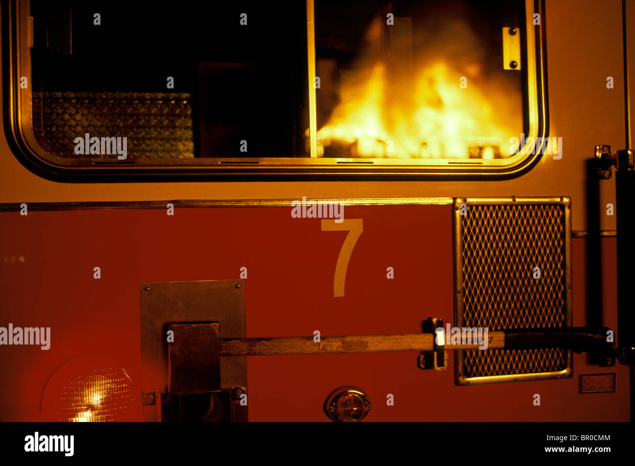 Dramatic fire truck hi-res stock photography and images - Alamy