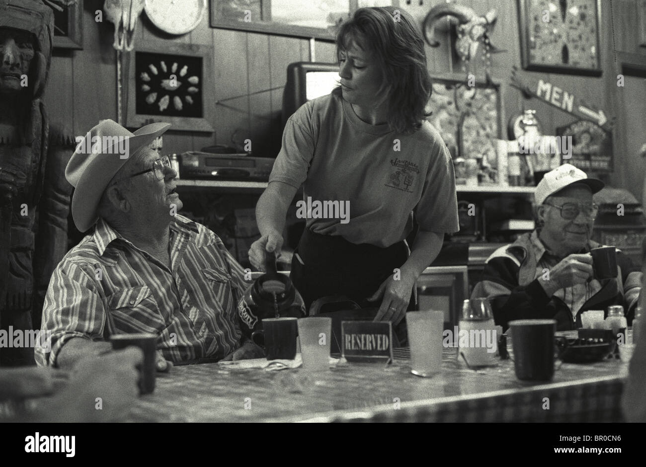 Cowboy cafe restaurant hi-res stock photography and images - Alamy