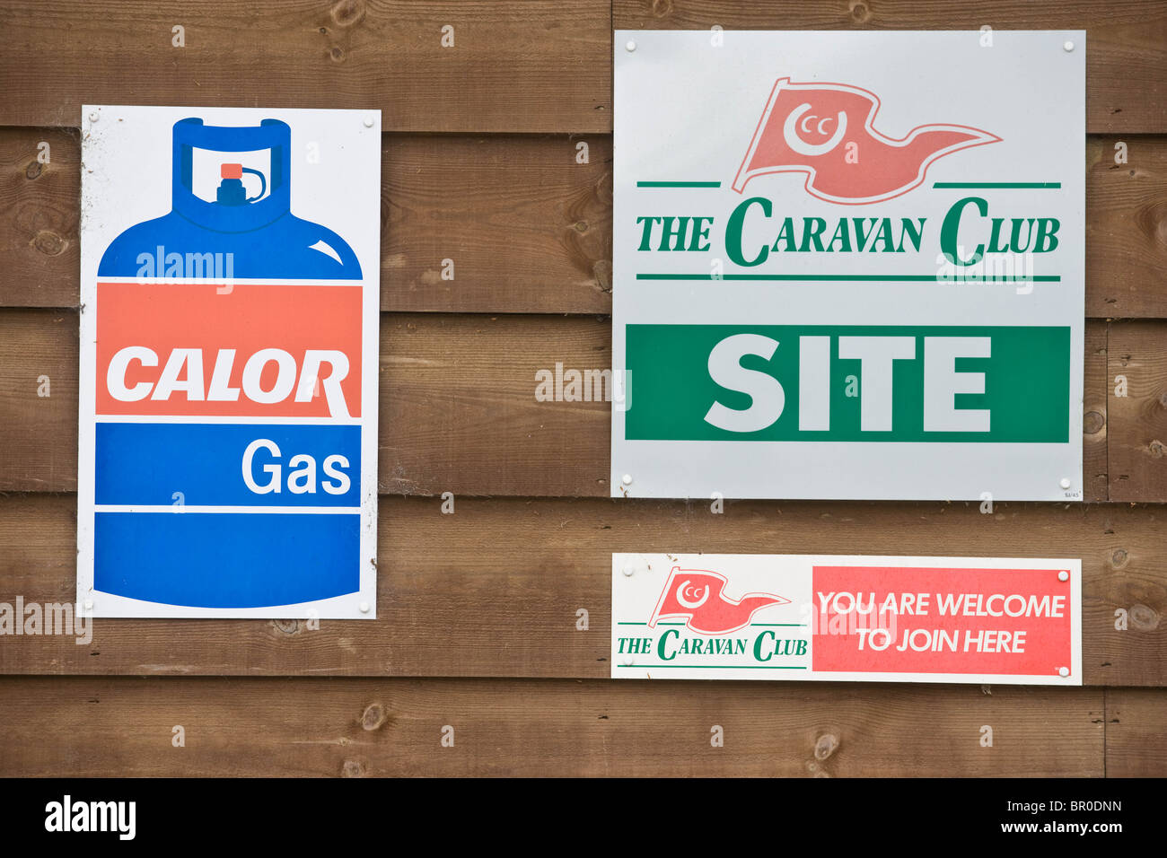 Caravan park sign hi-res stock photography and images - Alamy