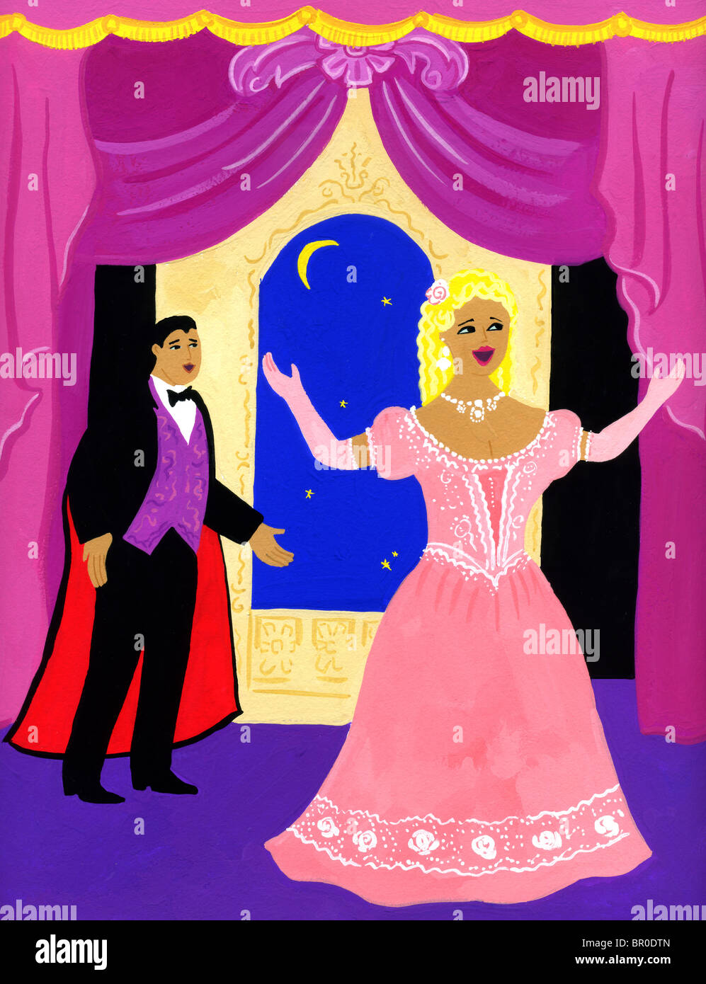 Opera singers performing Stock Photo - Alamy