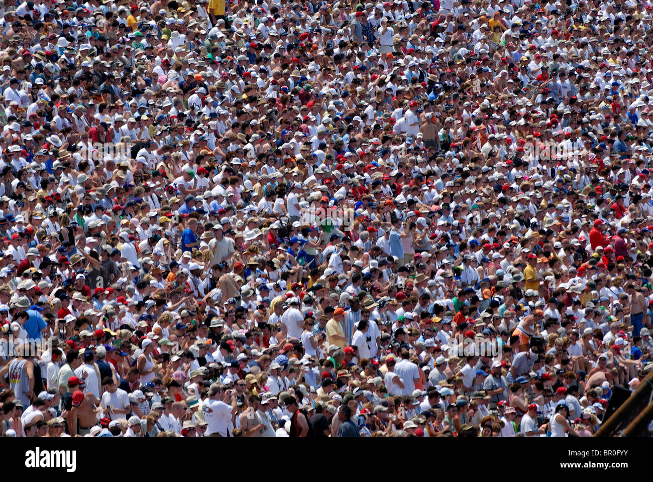 Fans at the Indianapolis 500 Stock Photo - Alamy