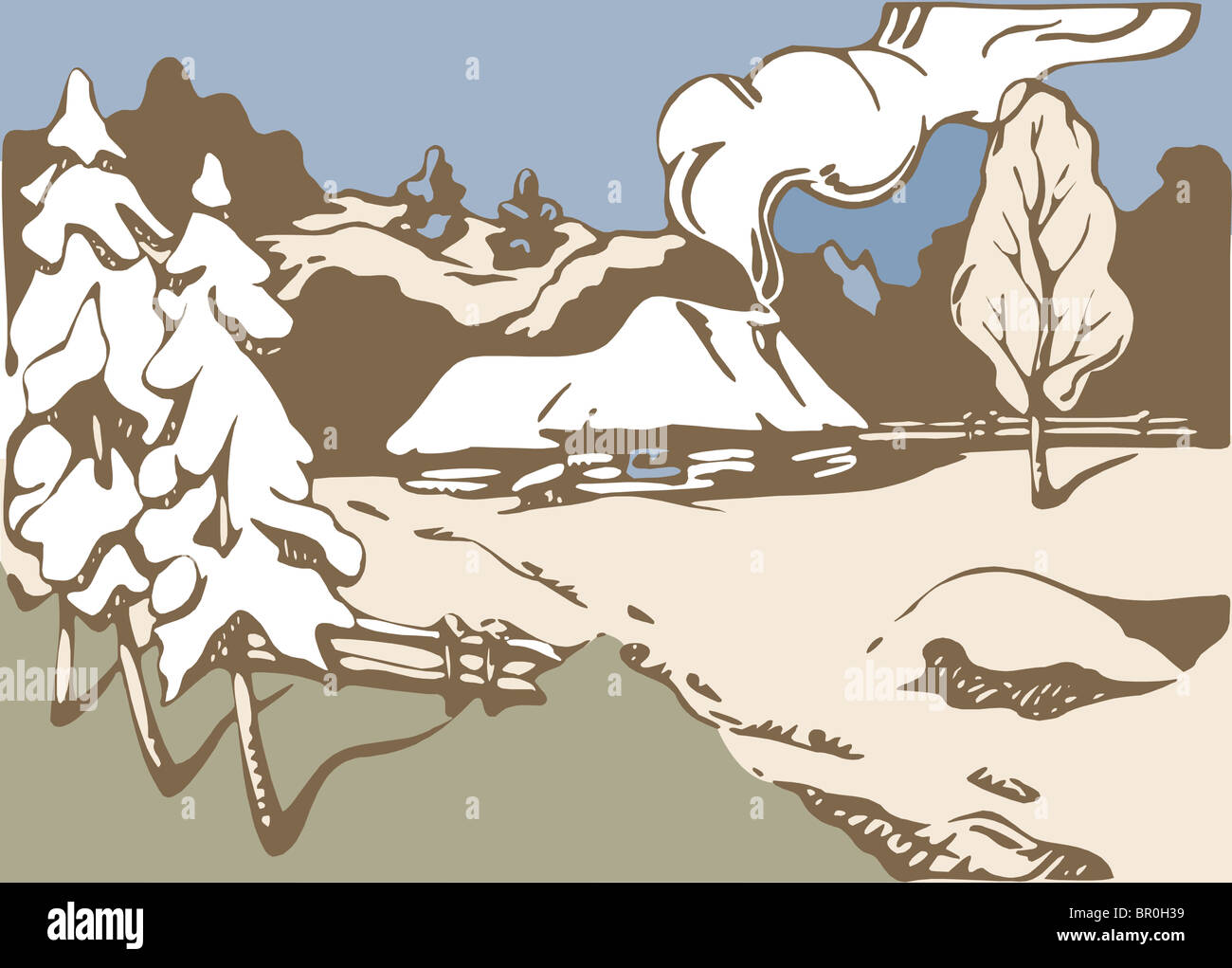 Remote location illustrations hi-res stock photography and images - Alamy