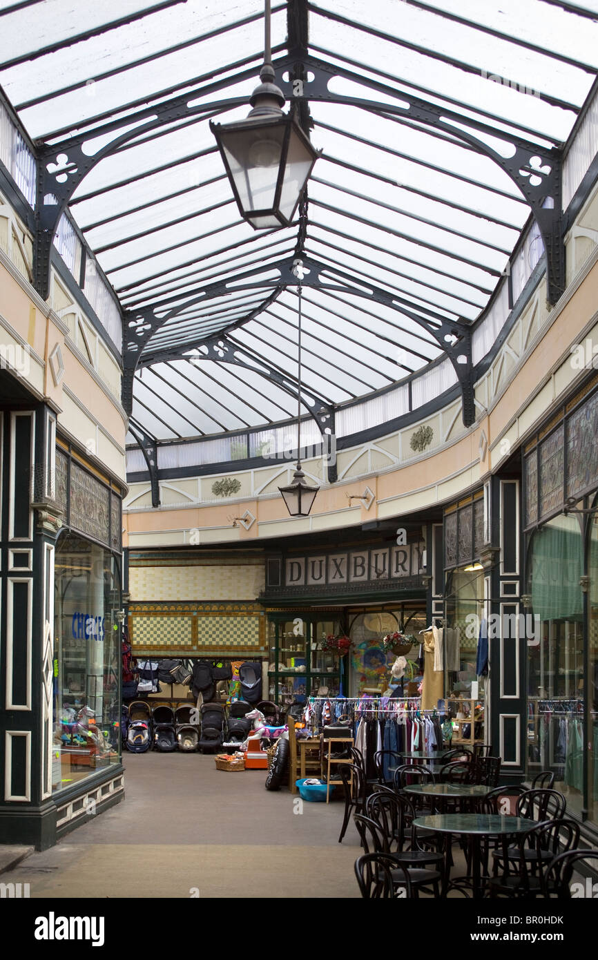 Shopping Arcade Accrington Stock Photo - Alamy