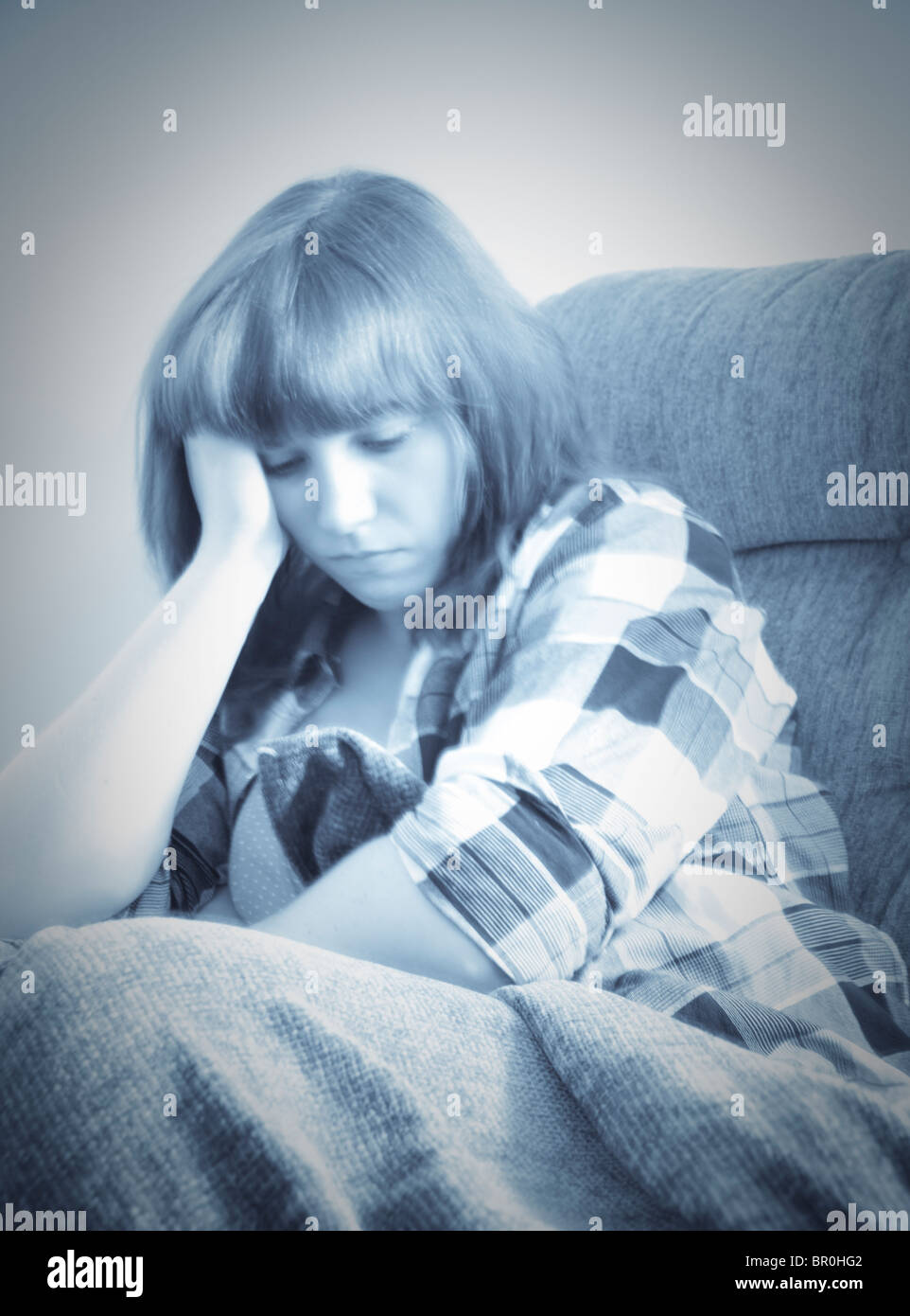 Depression monotone hi-res stock photography and images - Alamy