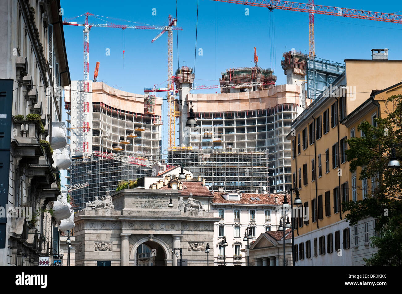 Construction old new town hi-res stock photography and images - Alamy