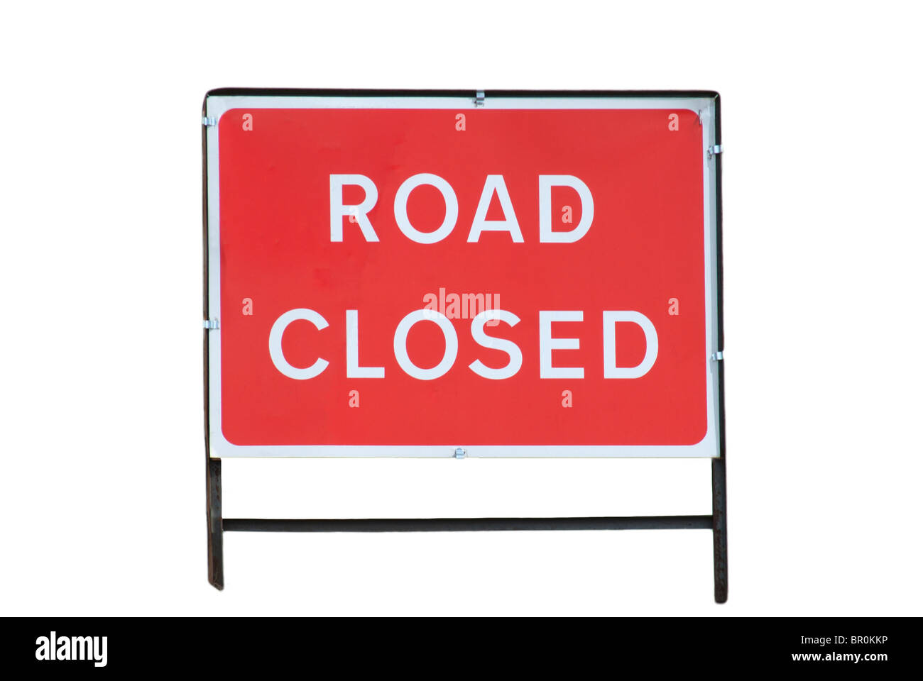 Road Closed Sign Stock Photo - Alamy