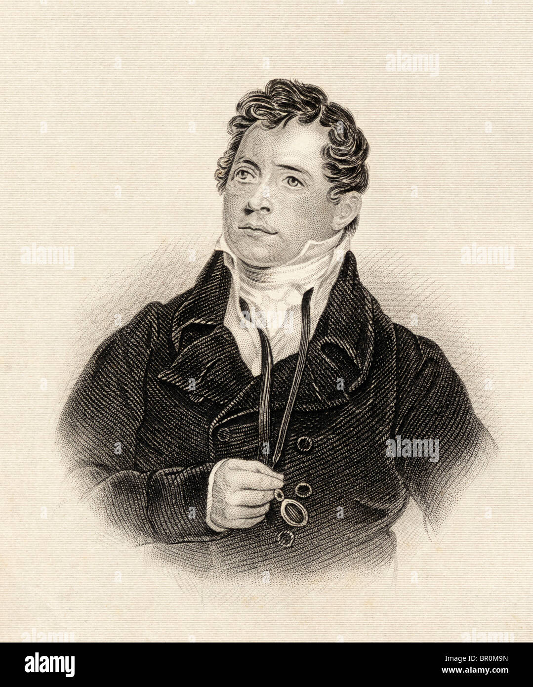 Thomas Moore, 1779 to 1852. Irish poet, singer, songwriter and ...
