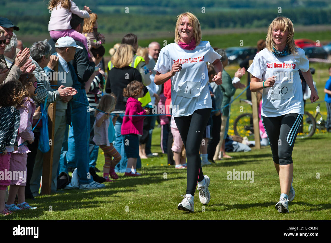 The RED HOSE RACE - an annual event in Carnwath, South Lanarkshire ...