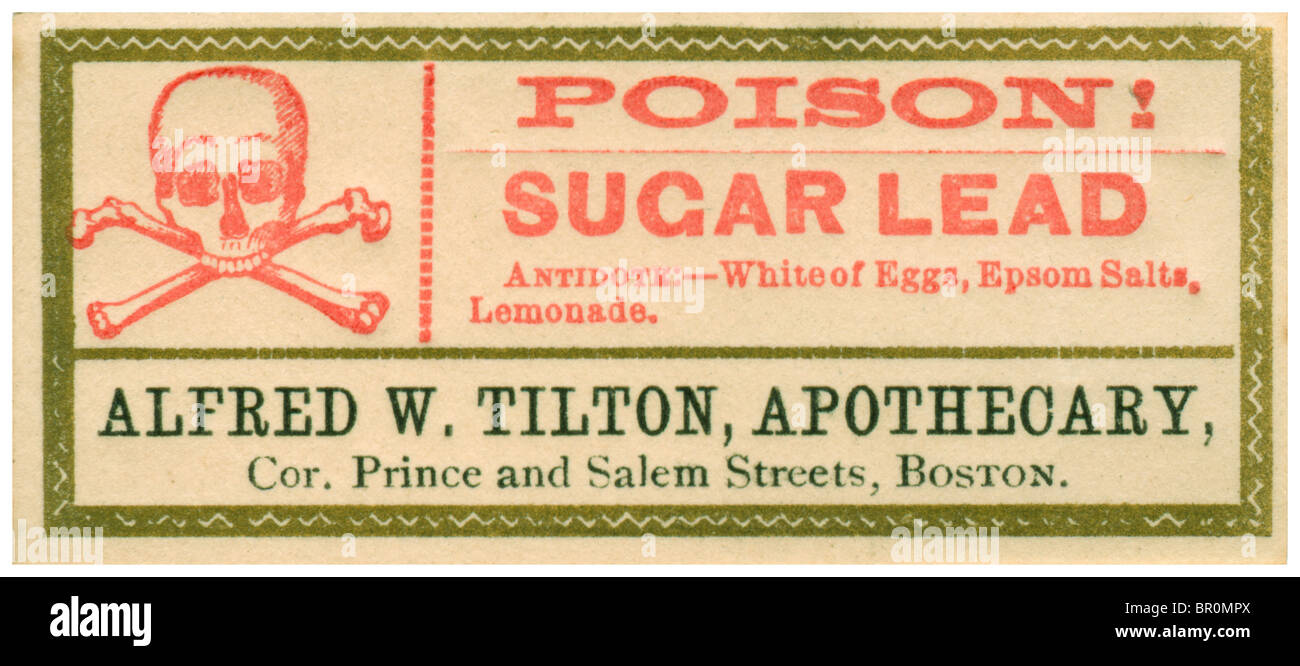 Poison Label High Resolution Stock Photography and Images - Alamy
