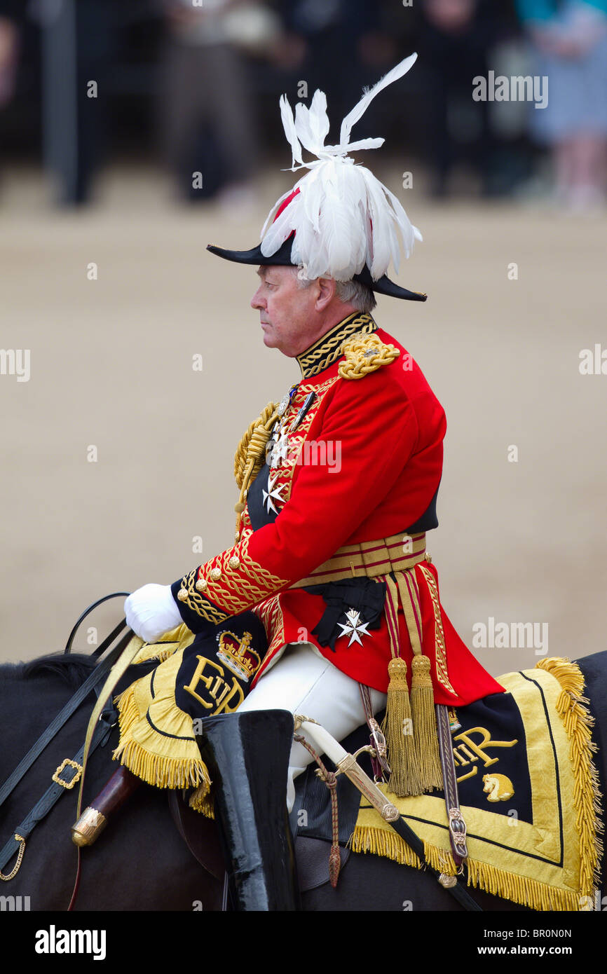 Master of the Horse, The Lord Vestey. "Trooping the Colour" 2010 Stock ...