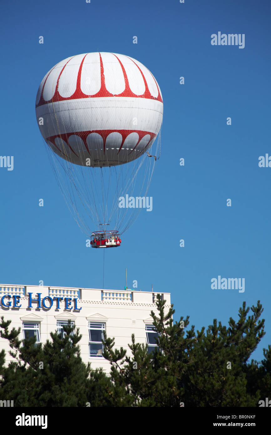 Bournemouth Eye balloon flying high over the Hermitage Hotel in ...