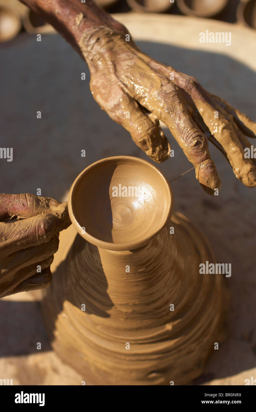 Turning clay hi-res stock photography and images - Alamy
