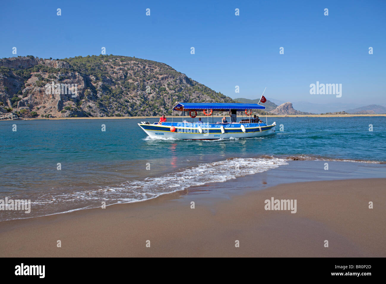 Iztuzu Beach Turtle Beach Dalyan Delta High Resolution Stock ...