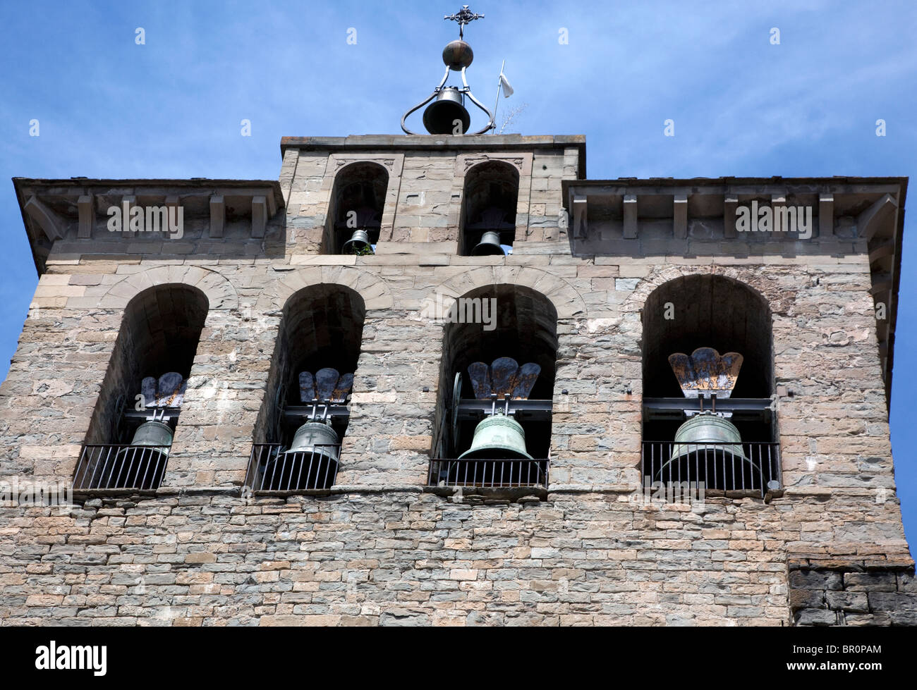 San Pedro Cathedral in Jaca, Aragon, Spain Stock Photo - Alamy