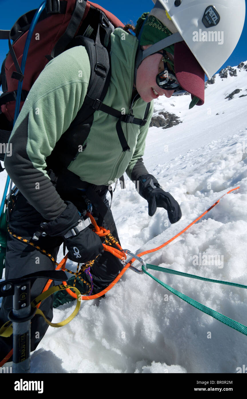 New Zealand, South Island, Arrowsmith Range. Christie Gould clipping ...