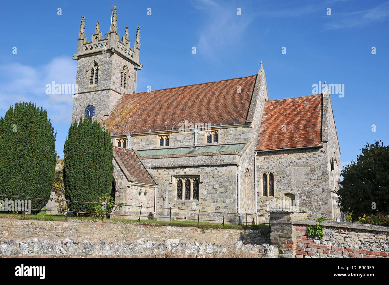 The Church of Saint Giles, Great Wishford, Wiltshire Stock Photo - Alamy