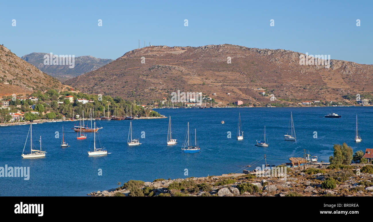Bozburun town bozburun peninsula west hi-res stock photography and ...