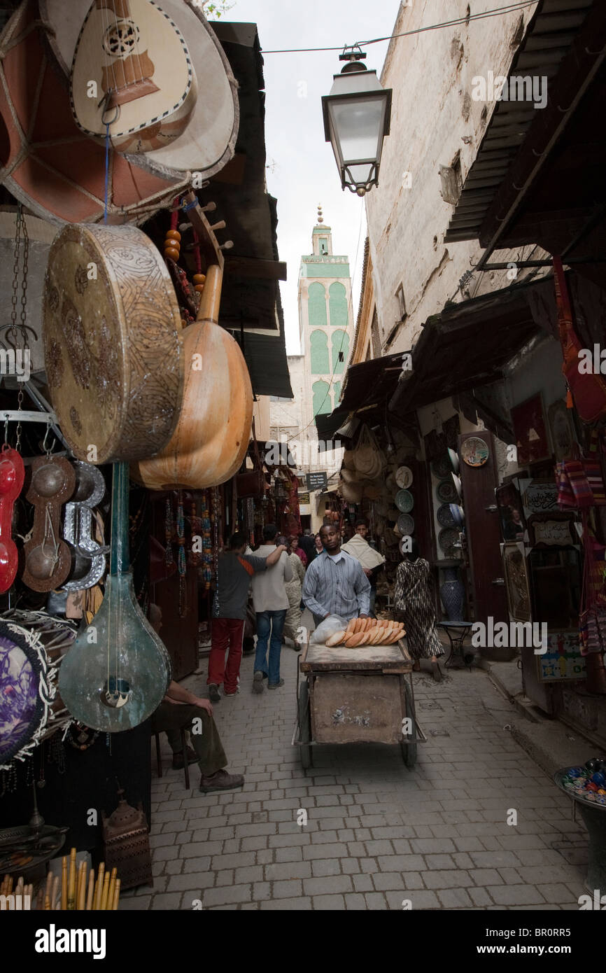 souk market, Medina, Fez, Morocco Stock Photo - Alamy