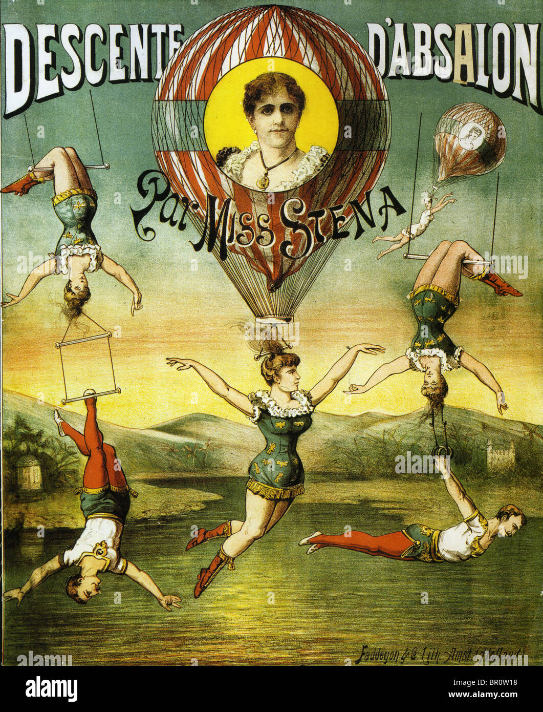 French circus poster hi-res stock photography and images - Alamy