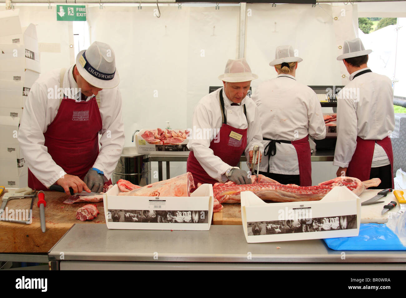 Butchers uniform hi-res stock photography and images - Alamy