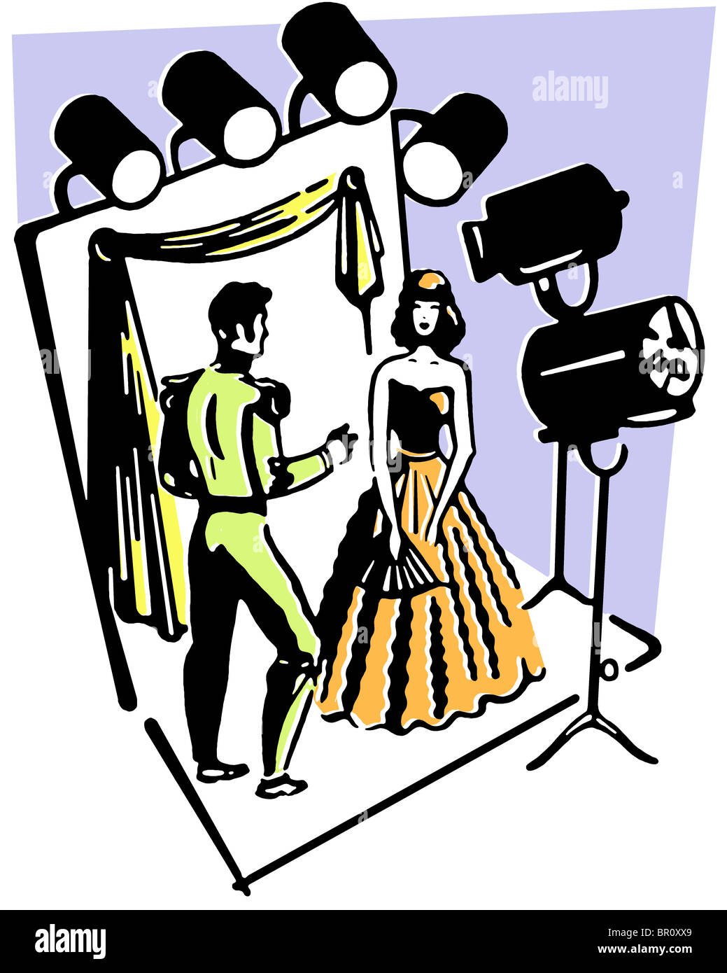 Men acting on stage hi-res stock photography and images - Alamy