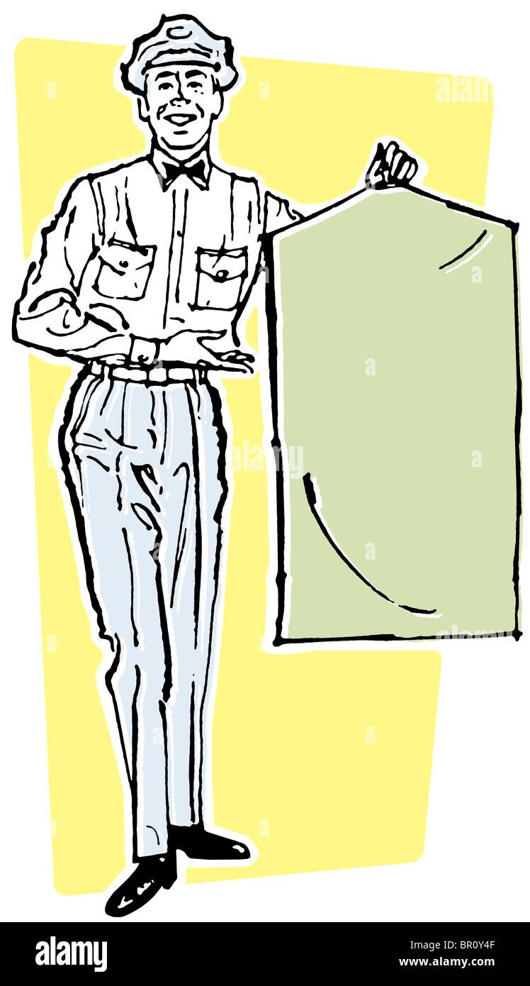 Old suit illustration hi-res stock photography and images - Alamy