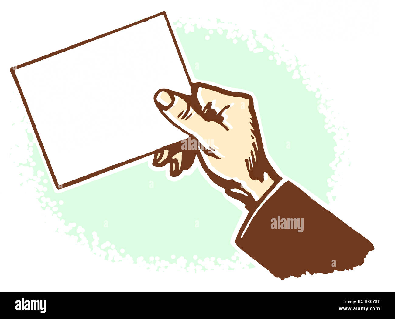 Man hands holding retro Cut Out Stock Images & Pictures - Alamy