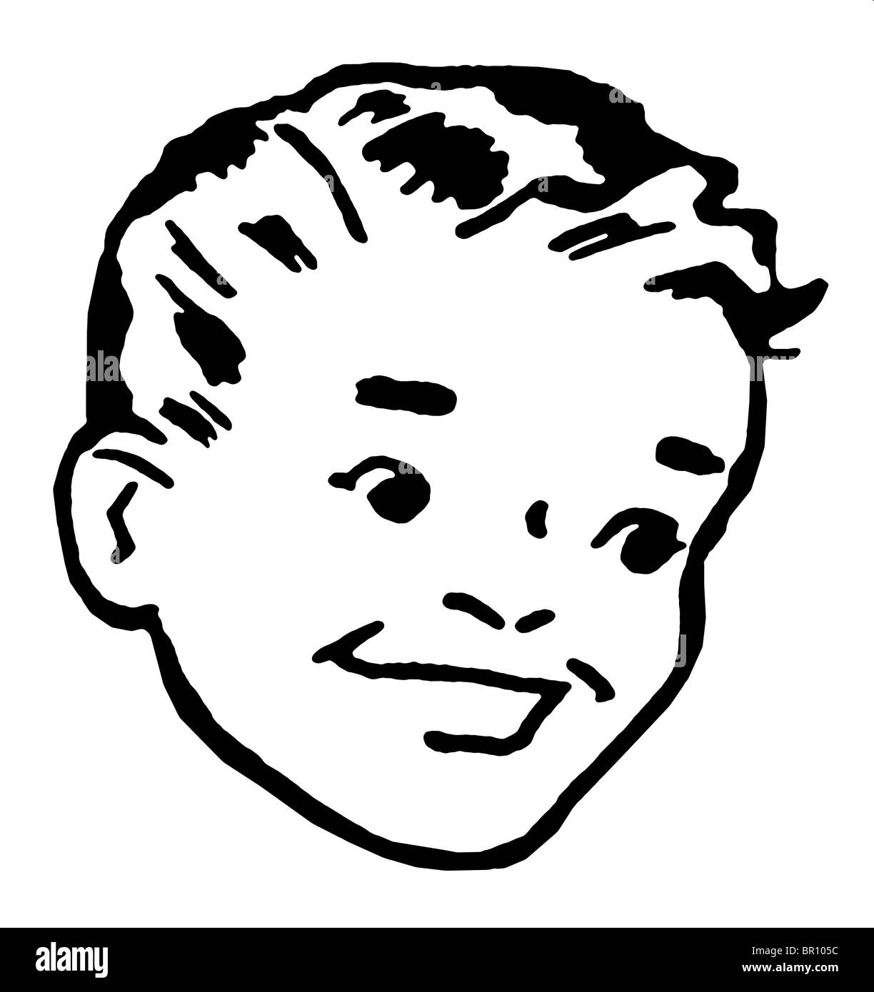 1950s black white portrait Cut Out Stock Images & Pictures - Alamy