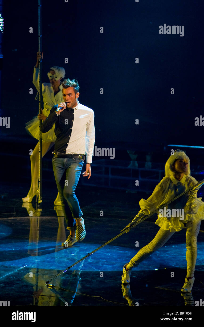 X factor italy marco mengoni hi-res stock photography and images - Alamy