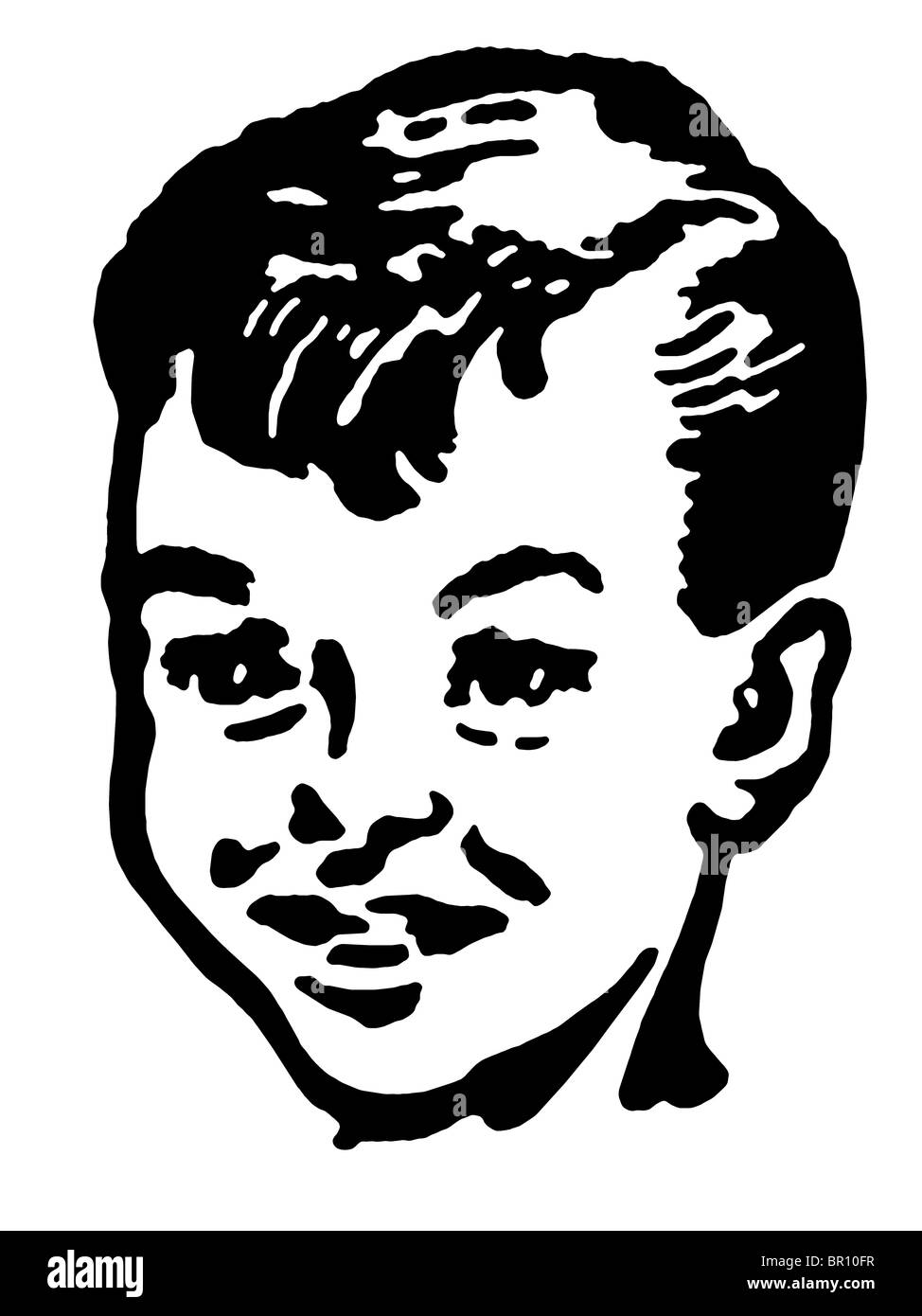 1950s black white portrait Cut Out Stock Images & Pictures - Alamy