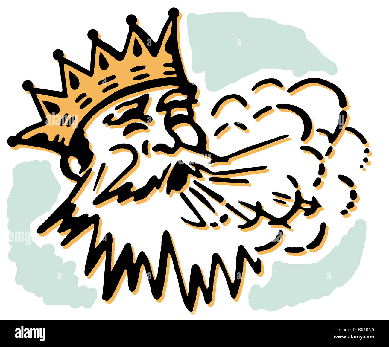 A king with lots of air Stock Photo - Alamy