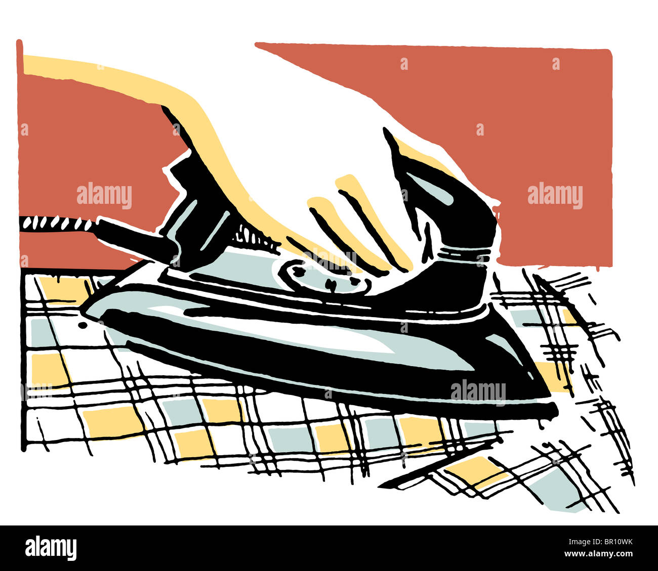 Checkered drawing Cut Out Stock Images & Pictures - Alamy