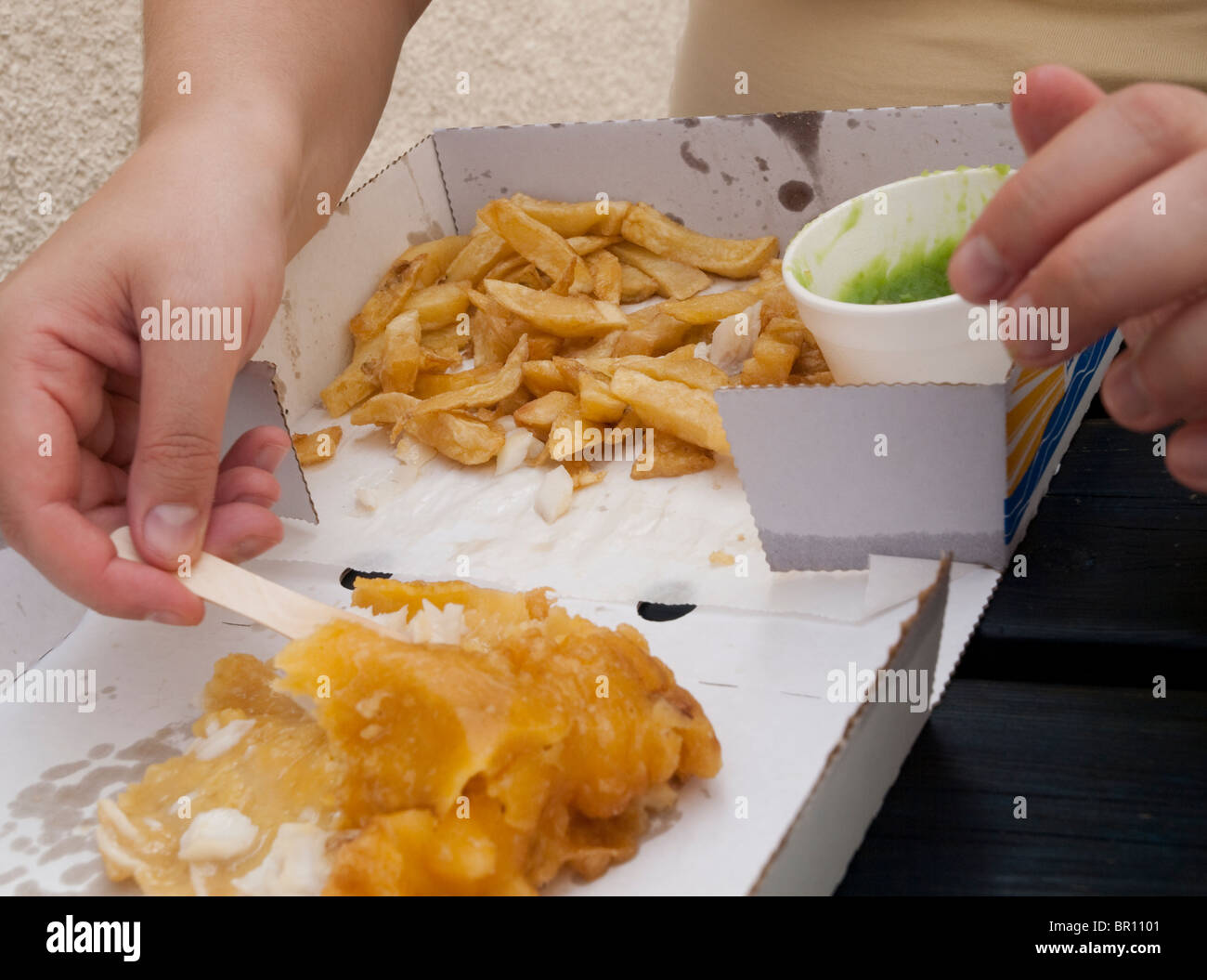 Pembrokeshire fish and chips hi-res stock photography and images - Alamy