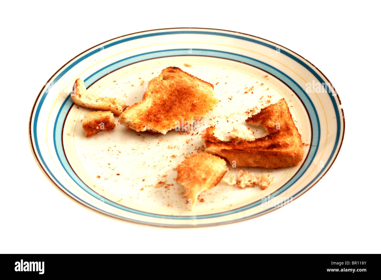 Half Eaten Toast Stock Photo - Alamy