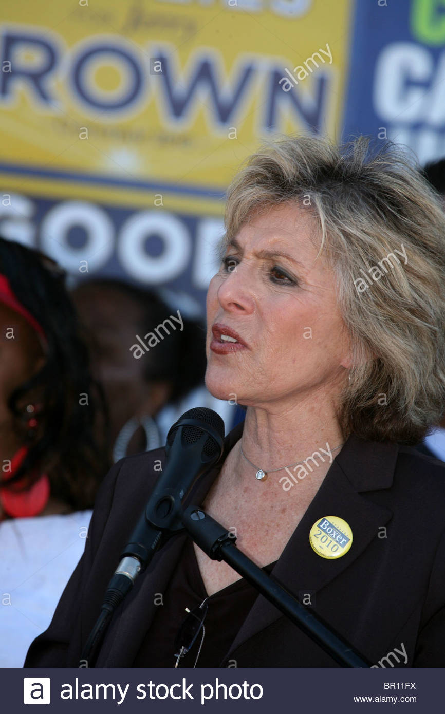 Barbara Boxer Stock Photos & Barbara Boxer Stock Images - Alamy