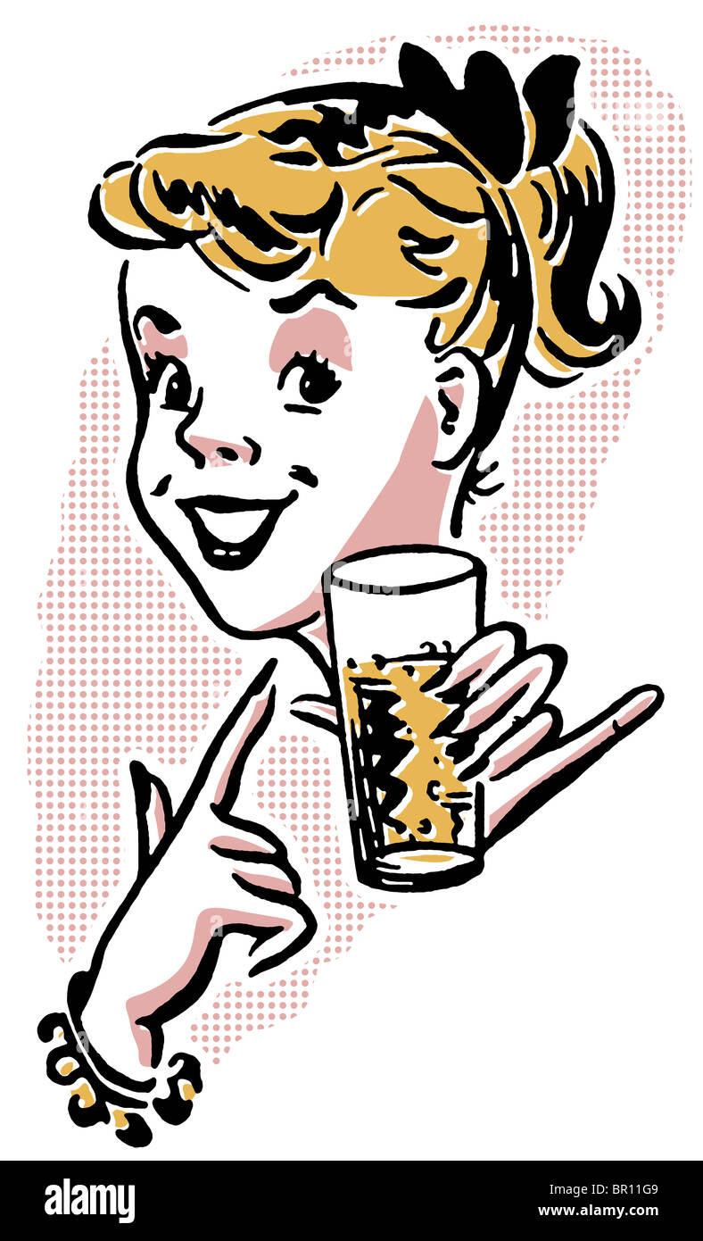 Girls Enjoying Refreshments High Resolution Stock Photography and ...